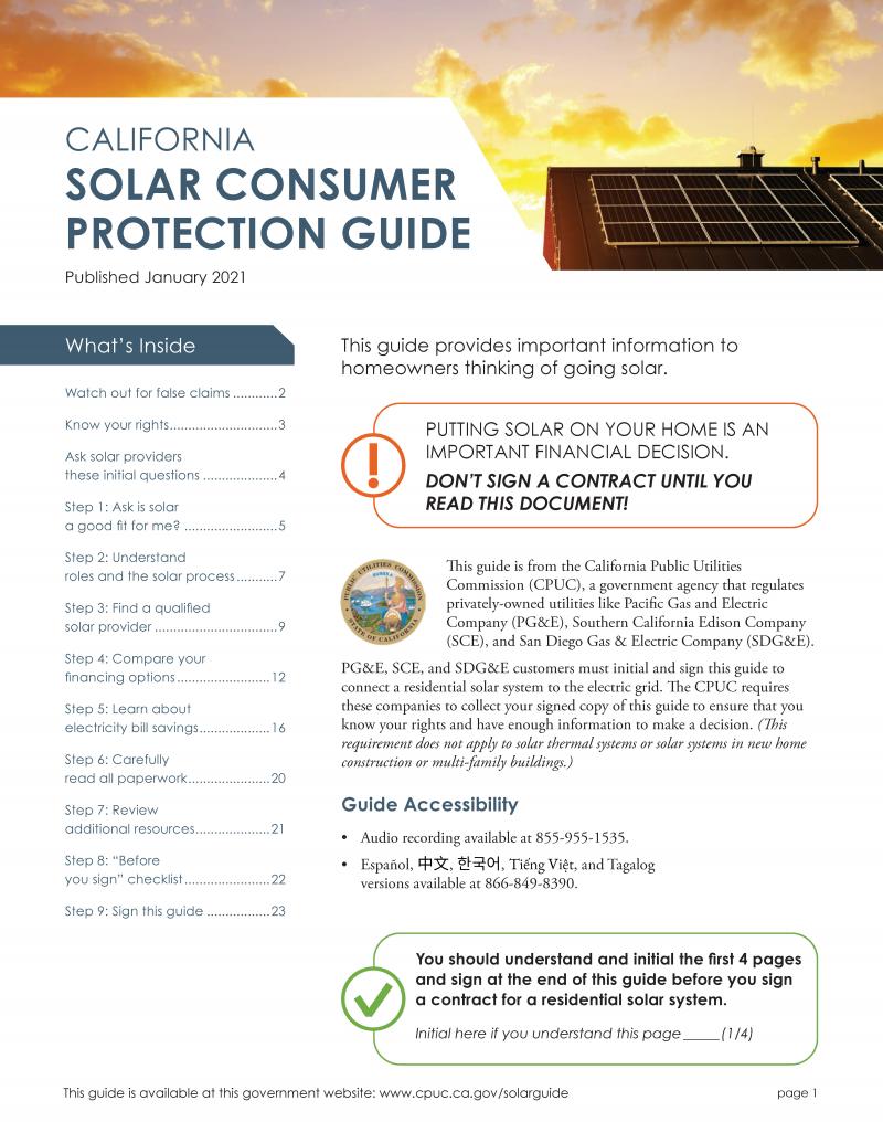 Solar Consumer Updates – Howe Builders